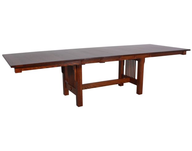 Daniels Amish Mission Trestle Table