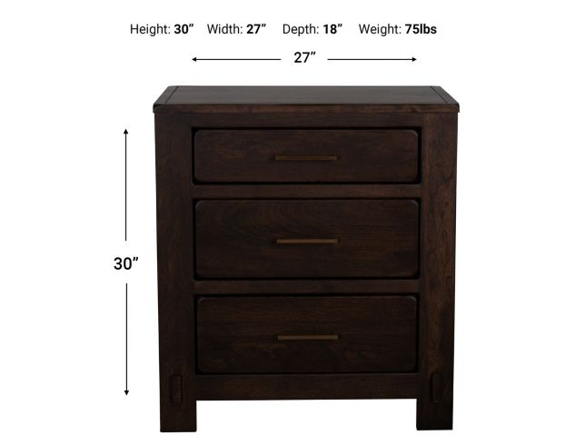 Daniel's Amish Cabin Nightstand | Homemakers