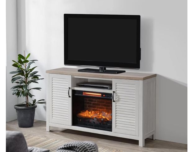 54 fireplace tv stand store