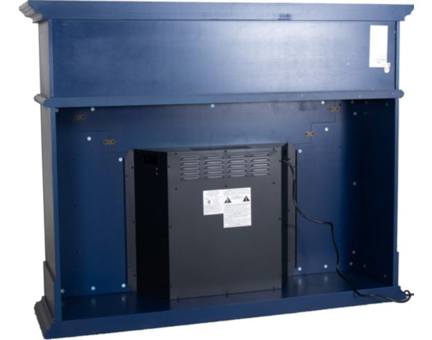 A Plus International Conner 62" Blue Electric Fireplace | Homemakers
