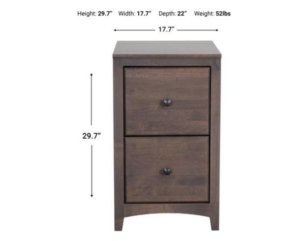 Archbold Furniture Modular File Cabinet | Homemakers