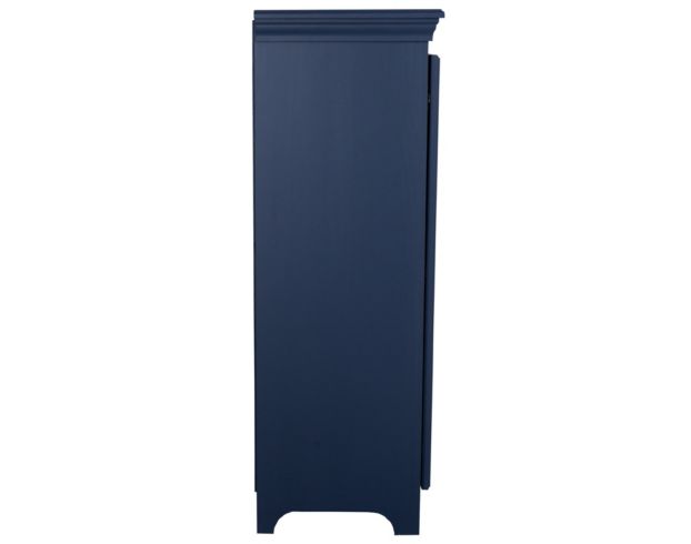 Archbold Furniture Short 2-Door Navy Storage Pantry | Homemakers