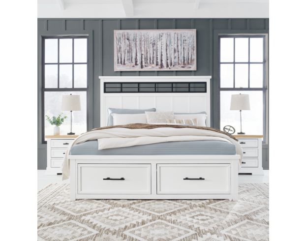 Ashley Ashbryn Queen Panel Storage Bed