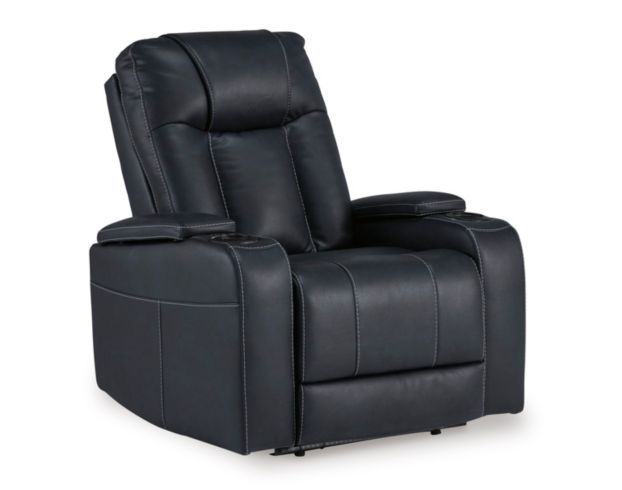 Ashley Feazada Sapphire Blue Power Rocker Recliner | Homemakers