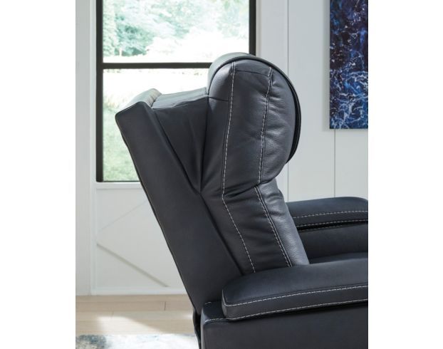 Ashley Feazada Sapphire Blue Power Rocker Recliner | Homemakers