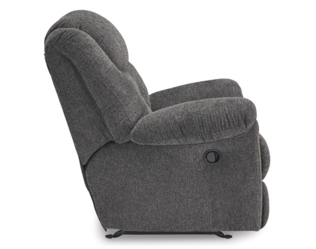 Ashley Foreside Charcoal Rocker Recliner | Homemakers