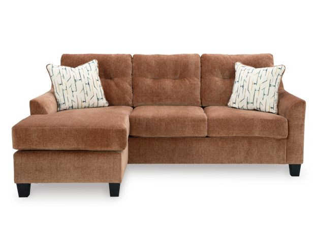 Ashley Amity Bay Clay Sleeper Sofa with Reversible Chaise Homemakers