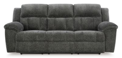 Ashley Frohn Graphite Reclining Sofa | Homemakers