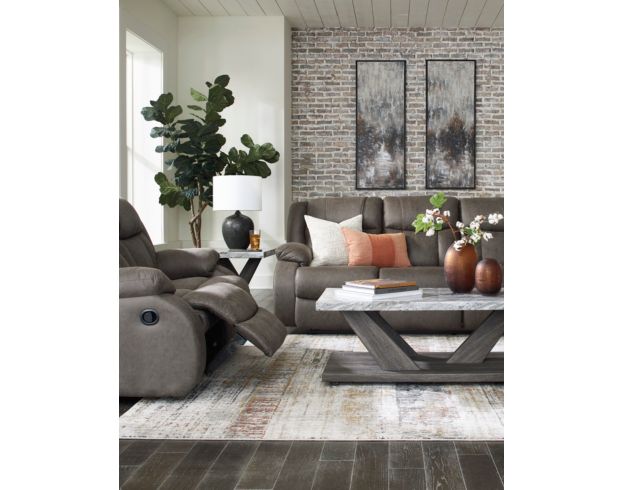 Ashley First Base Reclining Sofa | Homemakers