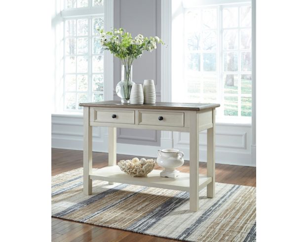 Ashley Bolanburg Sofa Table | Homemakers