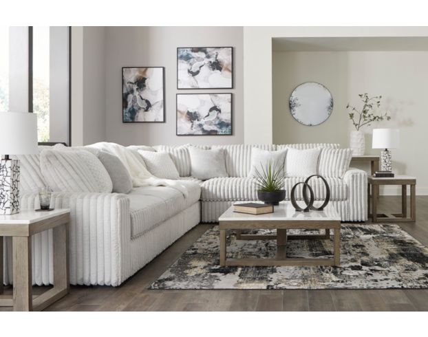 Ashley Stupendous Gray 3 Piece Sectional
