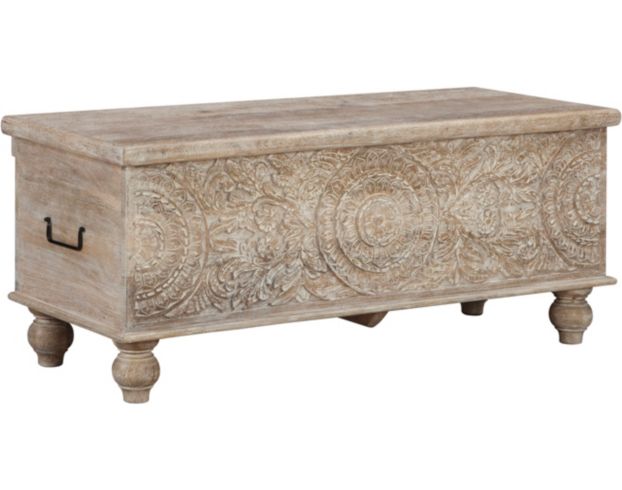 Ashley Fossil Ridge Storage Bench | Homemakers