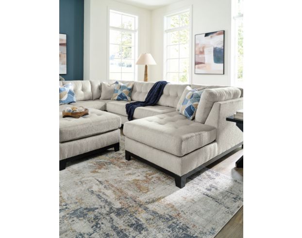 Ashley Maxon Place Stone 3-Piece Sectional with Right Chais