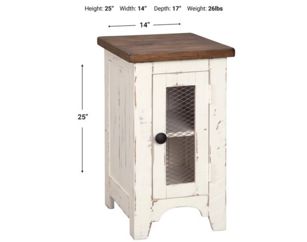 Ashley Wystfield Chairside Table | Homemakers