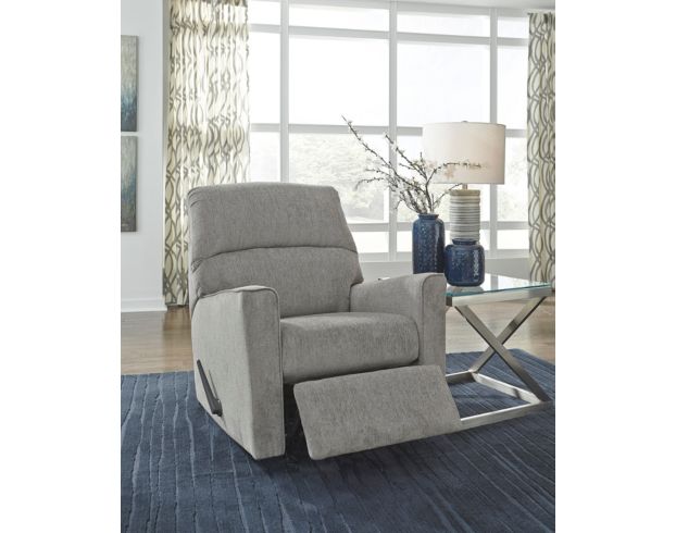 Ashley Altari Alloy Rocker Recliner | Homemakers