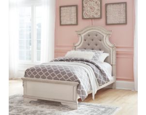 Ashley Realyn Twin Upholstered Panel Bed
