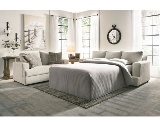 Ashley Soletren Stone Queen Sleeper Sofa Homemakers