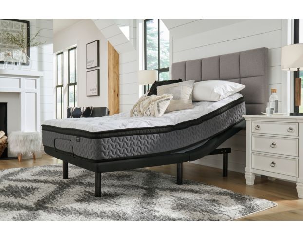 Ashley 12 Inch Medium Hybrid King Mattress in a Box Homemakers