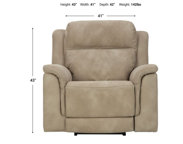 Ashley Next-Gen Sand Power Recliner | Homemakers