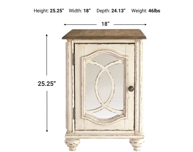 Ashley Realyn Chairside Table | Homemakers