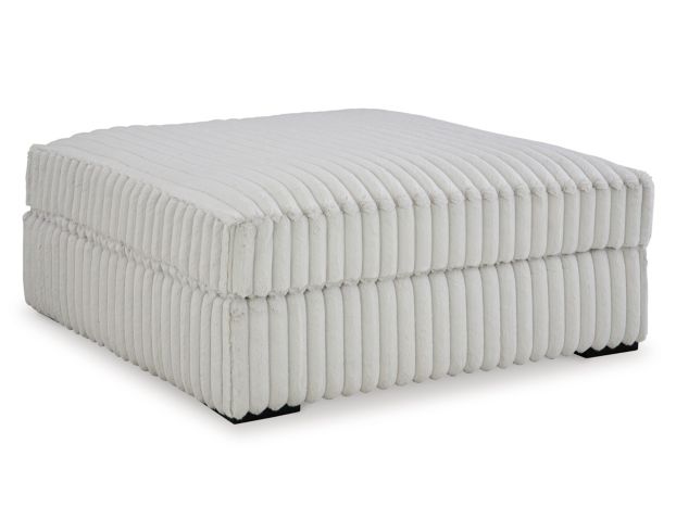 Ashley Stupendous Gray XL Ottoman | Homemakers