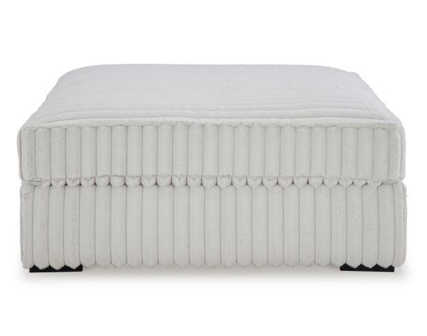 Ashley Stupendous Gray XL Ottoman | Homemakers