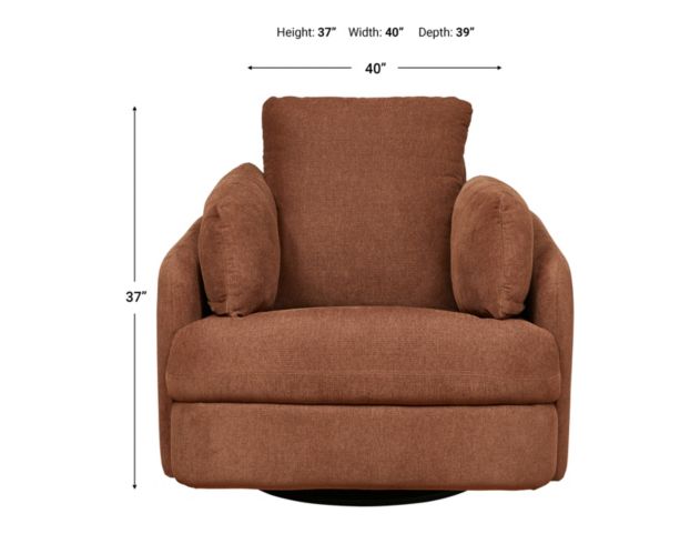 Ashley ModMax Spice Swivel Glider Recliner | Homemakers