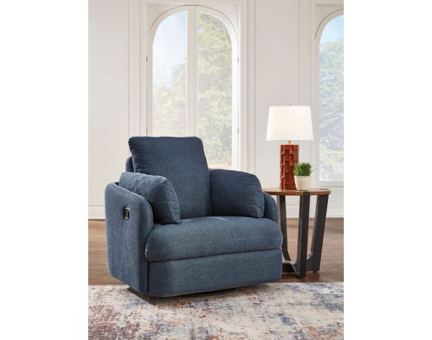 Ashley Modmax Ink Swivel Glider Recliner | Homemakers