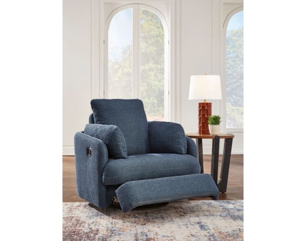 Ashley Modmax Ink Swivel Glider Recliner | Homemakers