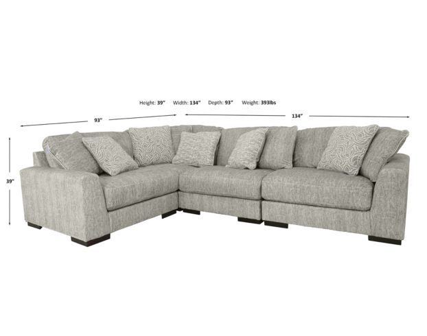 Ashley Regent Park 4-Piece Sectional