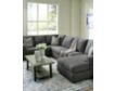 Ashley Edenfield Gray 3-Piece Sectional with Right Chaise