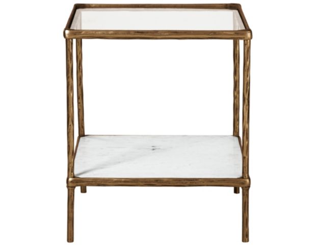 Ashley Ryandale Brass Accent Table | Homemakers