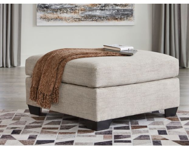 Ashley Mahoney Oversized Pebble Ottoman | Homemakers