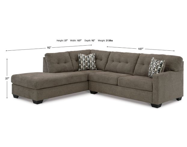 Ashley Mahoney 2-Piece Sectional with Left-Facing Chaise