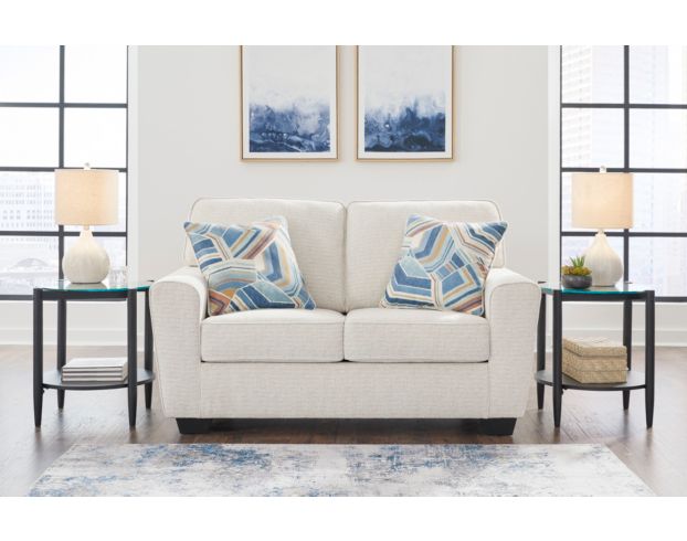 Ashley Cashton Snow Loveseat | Homemakers