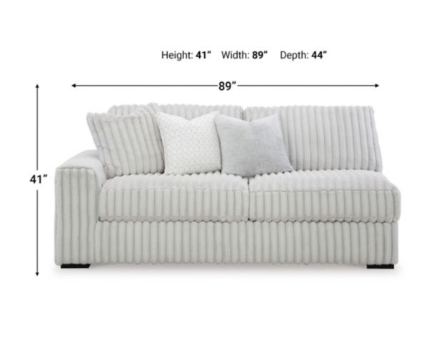 Ashley Stupendous Alloy Gray 4-Piece Sectional