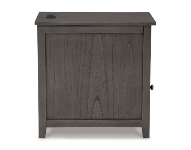Ashley Treytown Gray Chairside Table | Homemakers