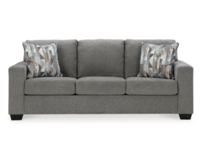 Ashley Deltona Graphite Queen Sleeper Sofa | Homemakers