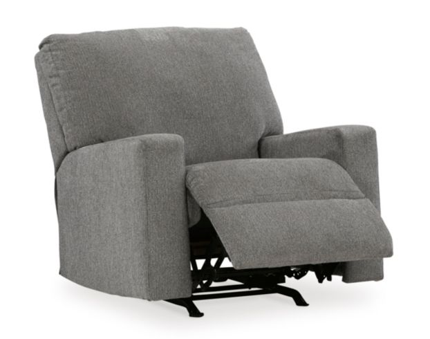 Ashley Deltona Graphite Press Back Recliner | Homemakers