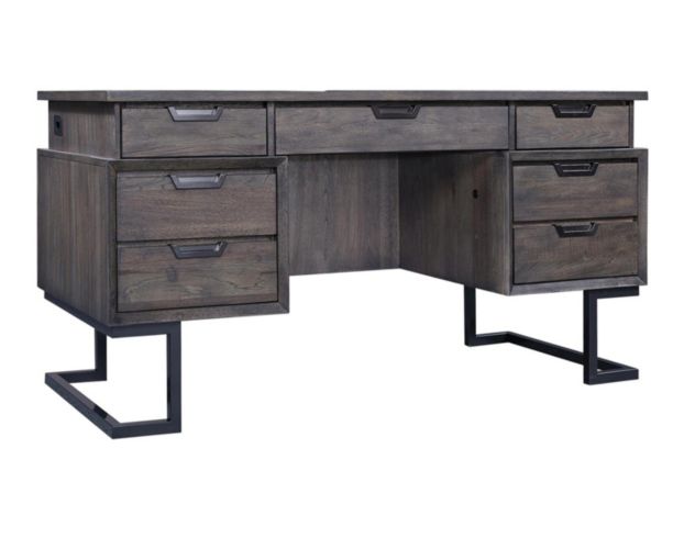 Aspen Harper Point Executive Desk | Homemakers