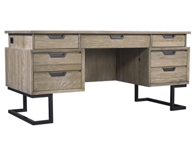 Aspen Harper Point Executive Desk | Homemakers
