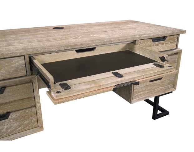 Aspen Harper Point Executive Desk | Homemakers