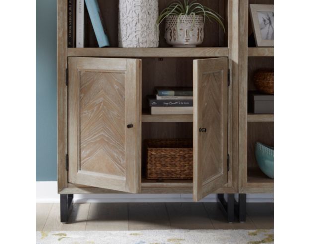 Aspen Harper Point Bookcase with Doors | Homemakers