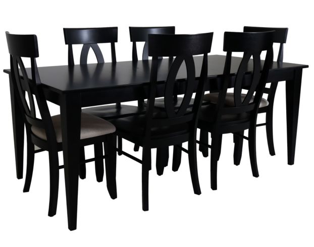 Canadel Quickship Gray 7-Piece Dining Set