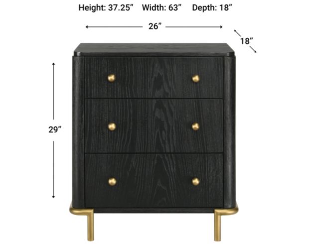 Coaster Arini Black 4-Piece King Bedroom Set