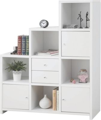 Coaster Spencer Bookcase with Cube Storage | Homemakers