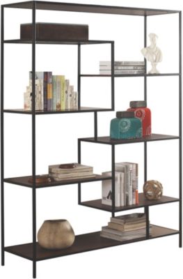 Coaster Asher 7-Shelf Bookcase | Homemakers
