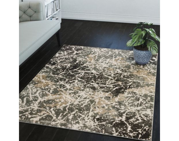 Dalyn Karma 3' X 5' Gray Rectangle Rug | Homemakers