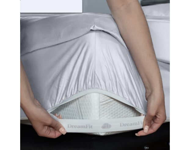 Dreamfit Bamboo White Split King Sheet Set | Homemakers