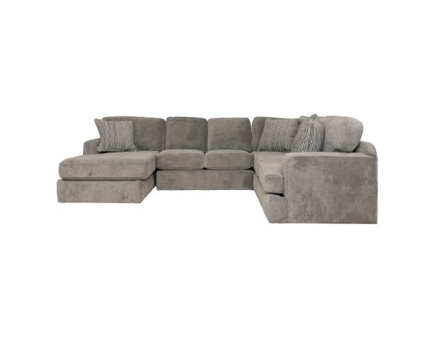 England Rouse Dove Gray 3 Piece Sectional with Left Facing Chaise
